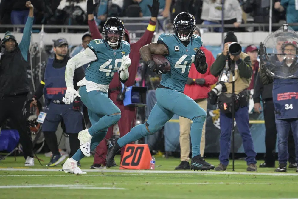 NFL Roundup: Jags capture AFC South; Chiefs top seed | News, Sports ...